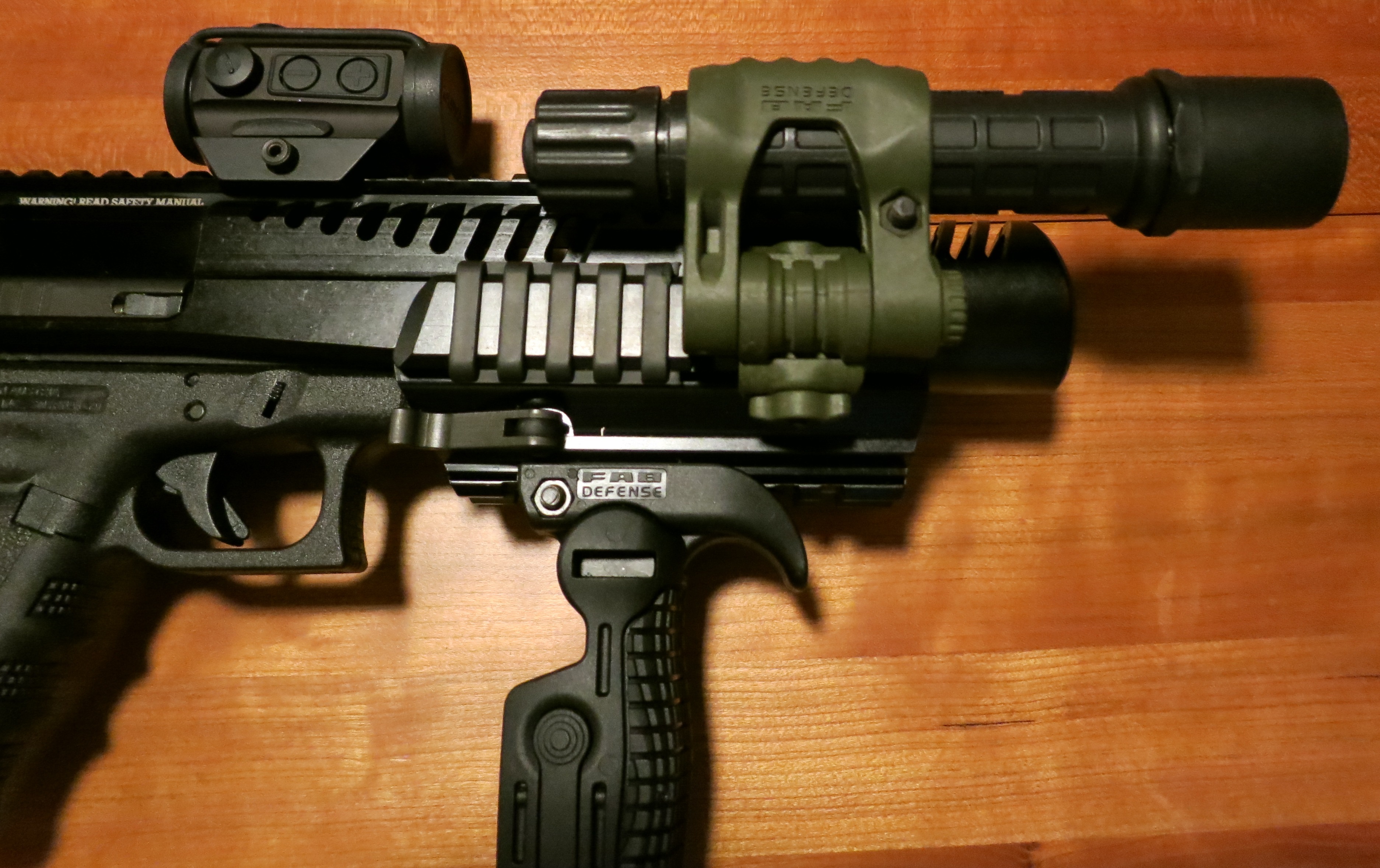 FAB Defense PLR Light Mount Review | The Hebrew Hammer